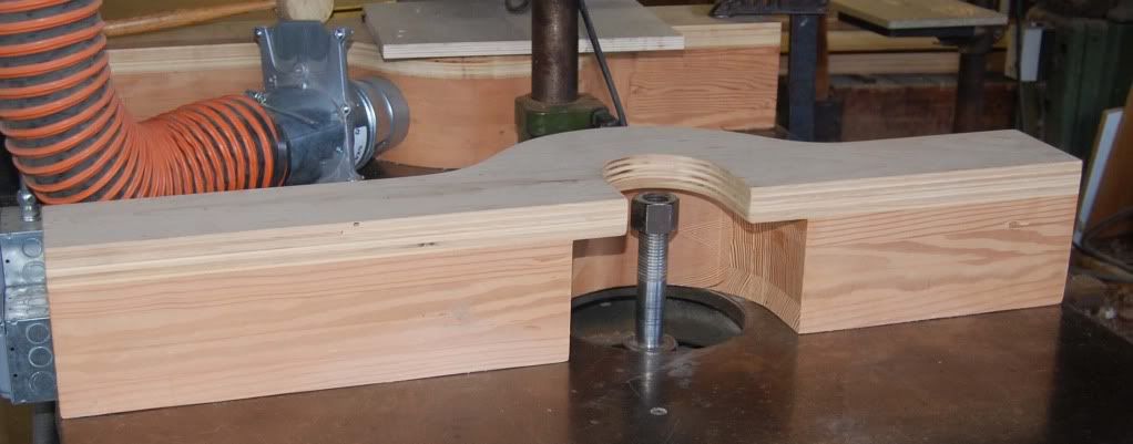 Shop made Shaper Fence - Old Woodworking Machines