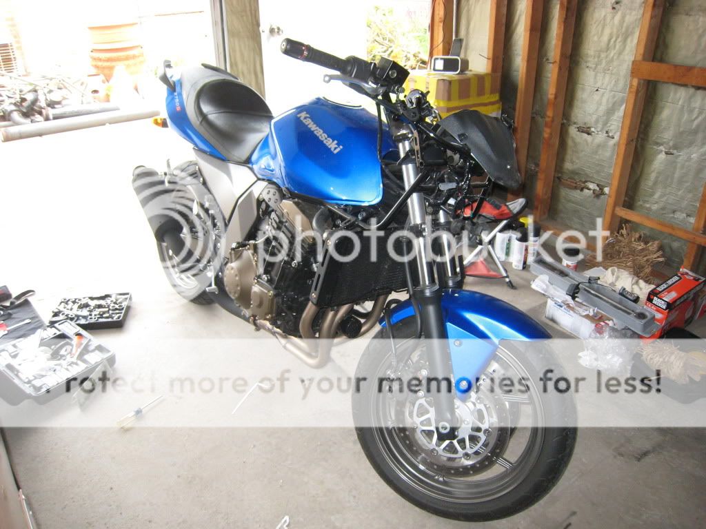 Chaos6's 2005 Kawasaki Z750s | Page 2 | Custom Fighters - Custom ...