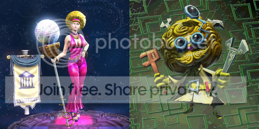 This skin looks nice on max settings. The hair, though... : r/Smite
