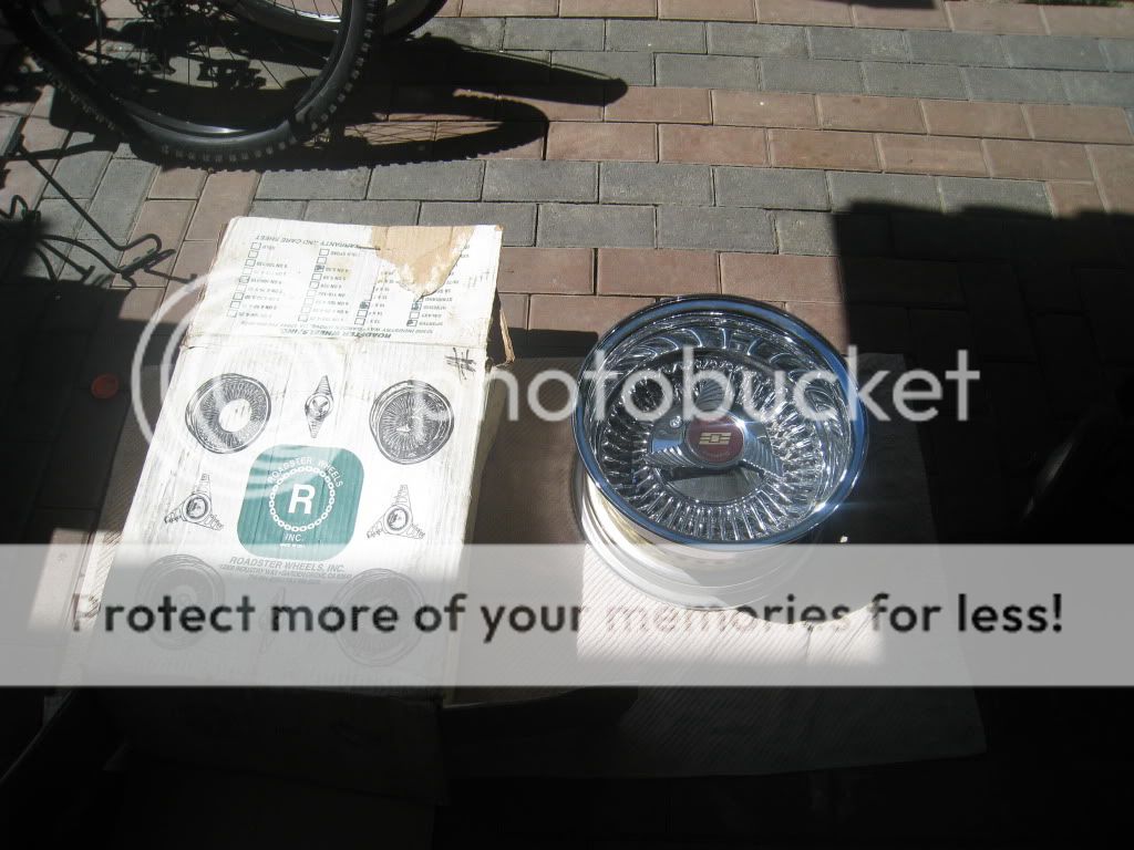 14.7 roadster wire wheels | LayItLow.com Lowrider Forums